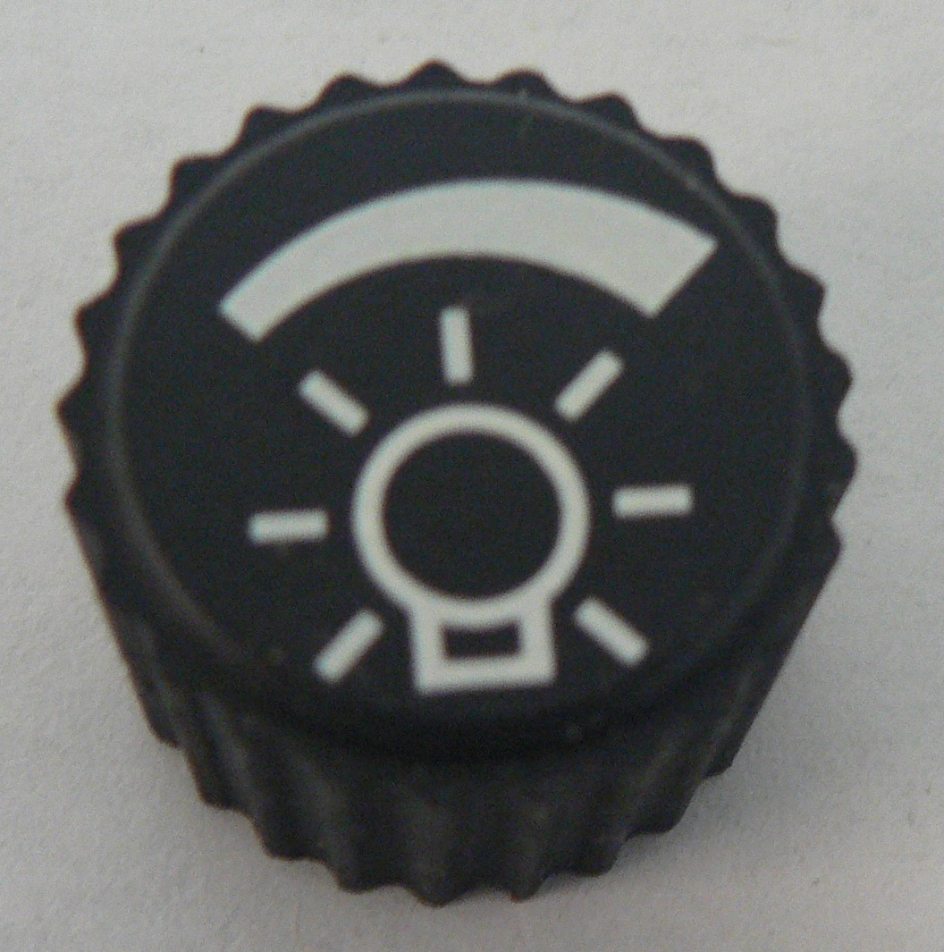 Yugo dash light rheostat knob for rheostat 46620741 Teleoptik "8216"
